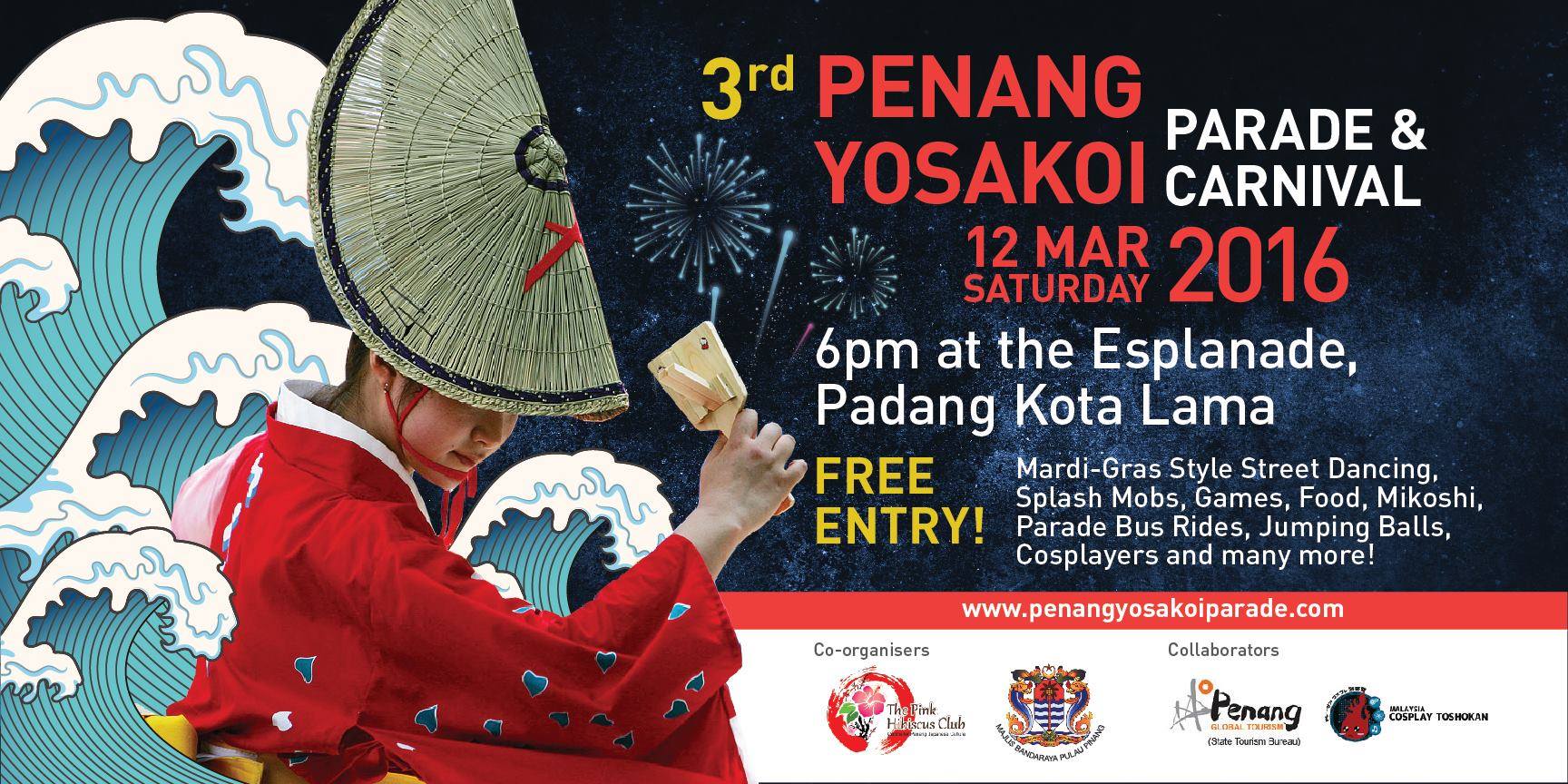 Penang Yosakoi Parade ペナンよさこいパレード - Penang Events