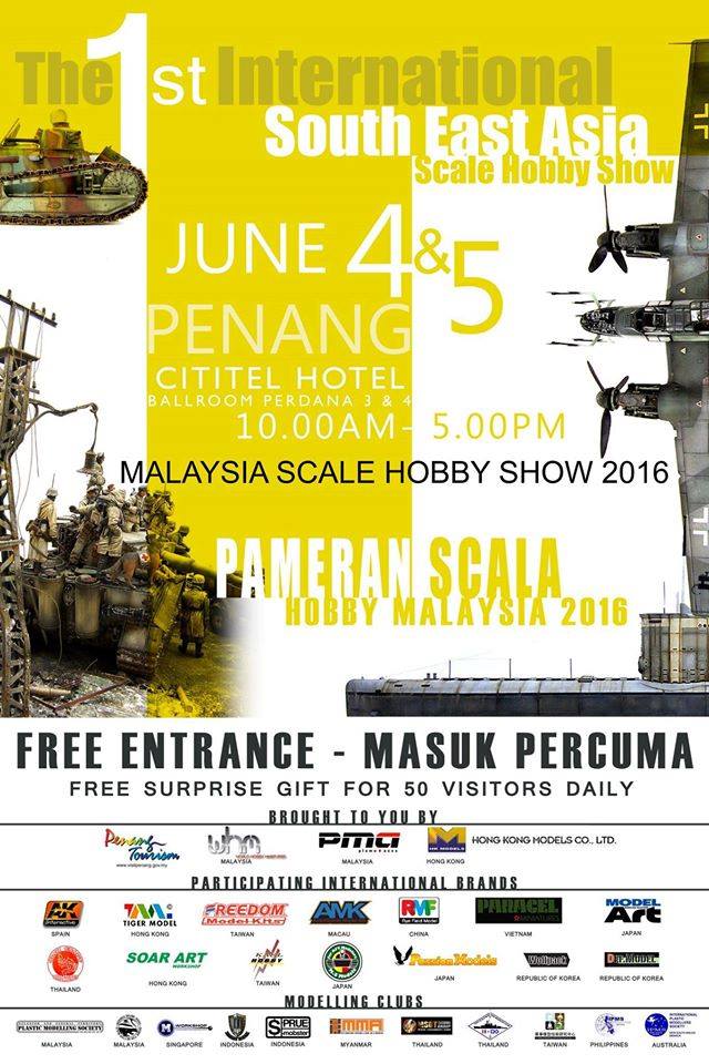 Malaysia Scale Hobby Show 2016 - Penang Events