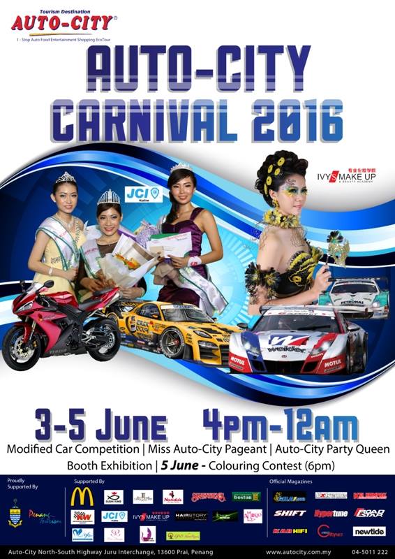 Auto City Carnival 2016 - Penang Events